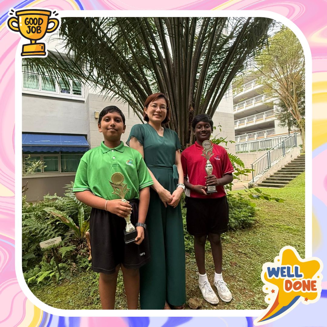 Our P5 CHAMPs Excel in Tamil Language Quiz and Talent Competition